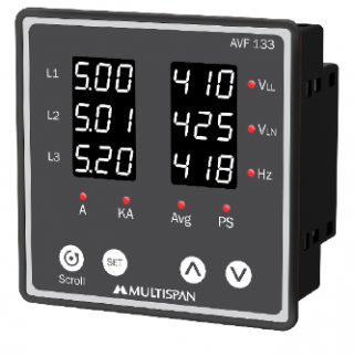 Multispan AVF-133 VAF METER - Beeco Electronics- Heating Element ...