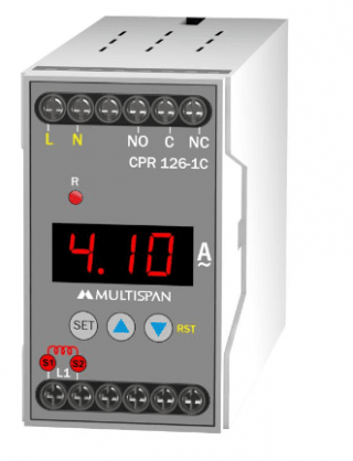 Multispan CPR-126-1C Current Protection Relay - Beeco Electronics ...