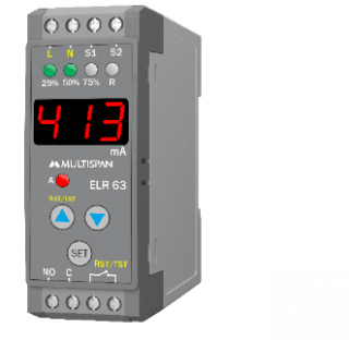 Multispan ELR -63 Earth Leakage Relay & Earth To Neutral Voltage ...