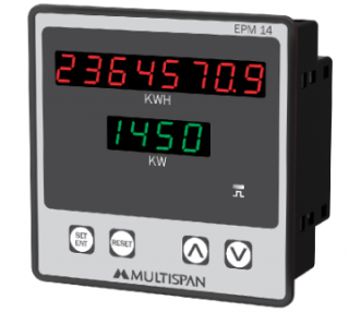 Multispan EPM-14 3 Phase Energy & Power Meter - Beeco Electronics ...