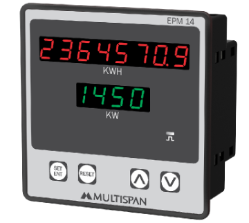 Multispan EPM-14 3 Phase Energy & Power Meter - Beeco Electronics ...