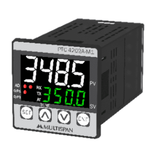 Multispan PTC-4202A-M1 PID Controller Analog I/O Modbus - Beeco Electronics- Heating Element ...