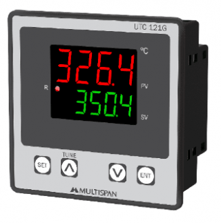 Multispan UTC-121G Double Display Autotune PID - Beeco Electronics- Heating Element Manufacturers
