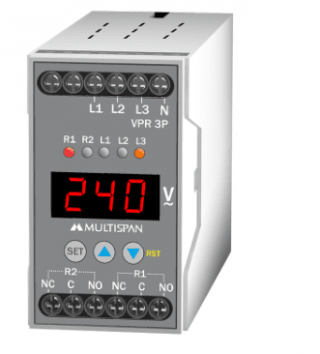 Multispan VPR-3P Three Phase Voltage Protection Relay - Beeco ...