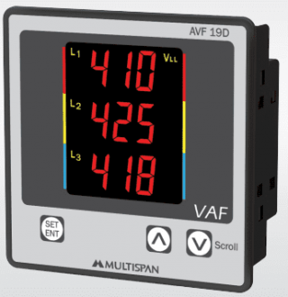 Multispan AVF-19D VAF METER - Beeco Electronics- Heating Element ...