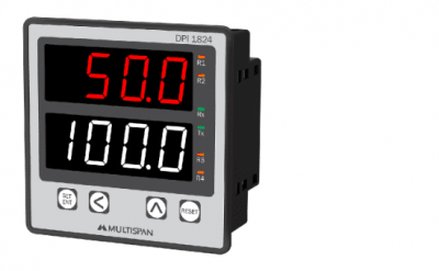 Multispan DPI-1824 Dual Process Indicator - Beeco Electronics- Heating ...